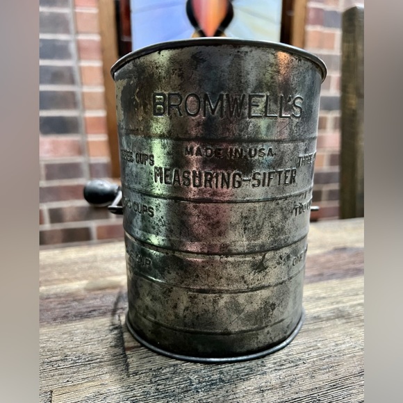 Kitchen | Antique Bromwells Measuring Sifter | Poshmark